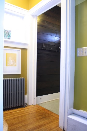Entryway Focal Wall (And A Reclaimed Key Rack) | merrypad