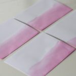 Dandy DIY Dip-Dye Envelopes | Merrypad